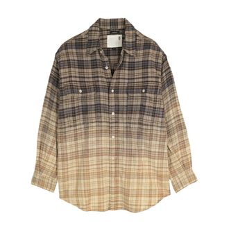 R13 Boyfriend Shirt - - Blouses & Shirts - Damen - Mehrfarbig - M