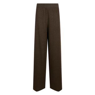 Fabiana Filippi Femme, Pantalons, Brun, Taille: 38 FR Wide Pantalons