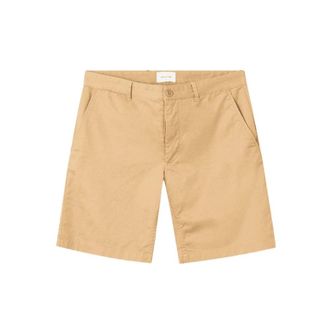 Wood Wood Light Twill Shorts - - Shorts - Herren - Beige - W28