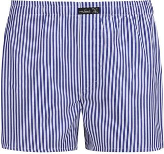 van Laack Boxershorts aus Baumwolle mit Streifenmuster in