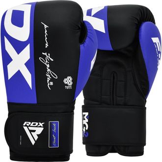 RDX Sports Boxhandschuhe, Maya Hide Leder Trainingshandschuhe für Muay Thai, Kickboxen, Sparring, Boxsack, Sandsack, Kickboxhandschuhe, Kampfsport Training Heim 