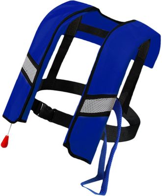 Generic Rettungsweste f&uuml;r Erwachsene - Taucherweste mit Schnorchel zum Schwimmen, Schwimmweste Unisex Erwachsene | Schwimmweste, automatische aufblasbare Schw