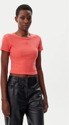 HUGO BOSS T-Shirt Delanor 50512000 Rot Slim Fit