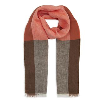 Gallo Gallo, unisex, Accessoires, Multicolore, Taille: ONE Size Écharpe unisexe fabriquée en Italie en tissu de lin fin à 100%