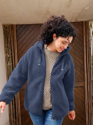 Witt Winterjacke Teddy-Jacke Langarm