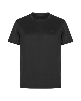 Danish Endurance Herren Classic T-Shirt aus recyceltem Polyester (Schwarz, Medium)