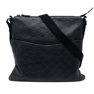 Gucci Pre-owned Vintage Crossbody Bag - - Pre-owned - Damen - Schwarzk - ONE SIZE
