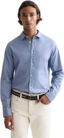 Scotch & Soda Herren Poplin Shirt, Infinity, XL