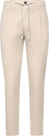 Eleventy Homme, Pantalons, Beige, Taille: W33 Pantalon &agrave; Cordon de Serrage