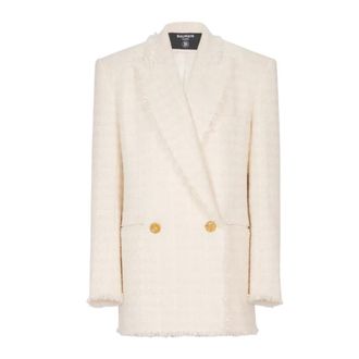 Balmain Balmain Jacken - - Jackets - Damen - Wei&szlig; - XS