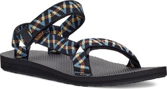 Teva Herren Original Universal Sandale, Light Show Blue Coral/Black, 42 EU