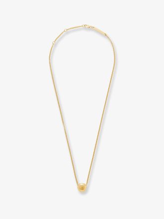 Loewe Paulas Ibiza -Anagram Pebble silver necklace - LOEWE - gender_Woman