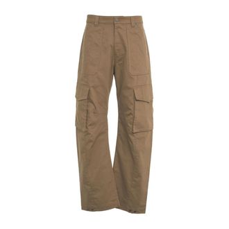 Golden Goose Beige Wide Leg Cargo Hose - - Trousers - Herren - Beige - M