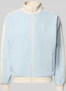 Karl Kani Regular Fit Sweatjacke mit Logo-Stitching