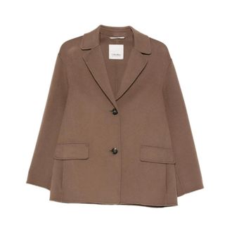 Max Mara Smmelfi Jacke - - Jackets - Damen - Braun - 2XS