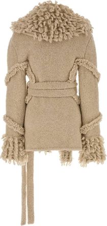 The Attico Ecru Maglieria Sweater