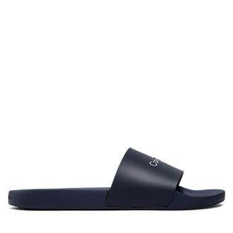 Calvin Klein Jeans Pantoletten Calvin Klein Jeans Pool Slide HM0HM00455 Dunkelblau
