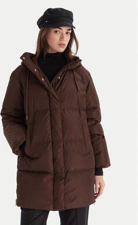 Max Mara Daunenjacke Newbembo 2525496072 Dunkelrot Relaxed Fit