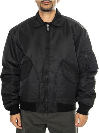 Carhartt Work in Progress Homme, Vestes, Noir, Taille: 2XL Bomber Jacket