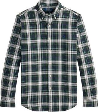 Polo Ralph Lauren Chemise droite &agrave; carreaux en coton