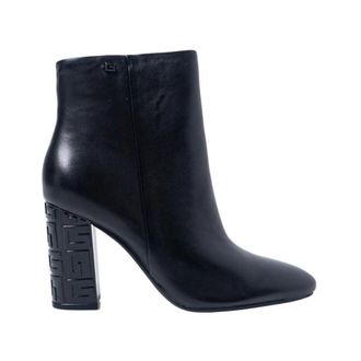 Guess Schwarze Leder Stiefeletten Herbst/Winter - - Shoes - Damen - Schwarzk - 36 EU