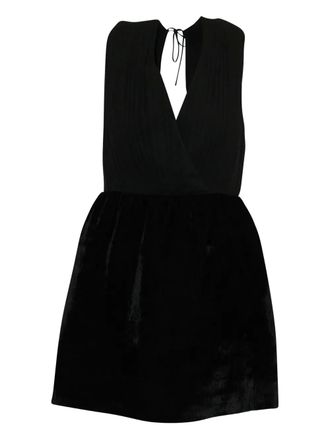 Alice & Olivia robe courte &agrave; jupe-pouf - Noir