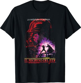 Star Wars return Of The Jedi Spanish Poster T-Shirt