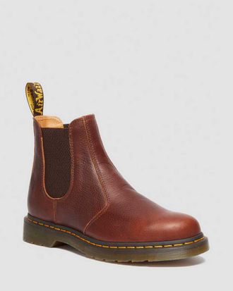 Dr. Martens 2976 Ambassador Leder Chelsea Stiefel Schuhe in Braun, Gr&ouml;&szlig;e: 36