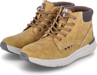 Lumberjack Lumberjack Herren Neil Sneaker, Gelb Und Dunkelbraun, 42 EU