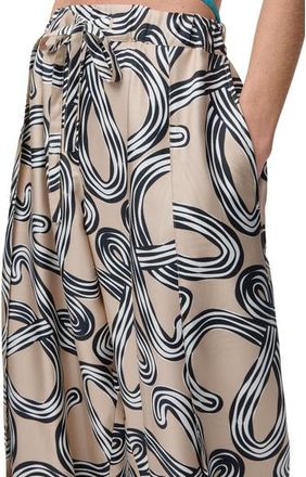 Loewe Paulas Ibiza - Pantalon &eacute;lastiqu&eacute; en soie