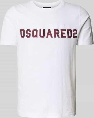 Dsquared2 Slim Fit T-Shirt aus reiner Baumwolle
