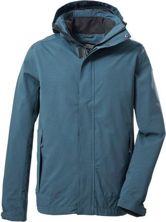 Killtec Outdoorjacke KOS 87 MN JCKT_XENIOS 100% wasser- und winddicht, abzippbare Kapuze, verstellbare Bündchen