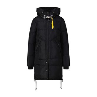 Parajumpers Femme, Manteaux, Noir, Taille: 36 FR Manteau dhiver avec d&eacute;tail mousqueton