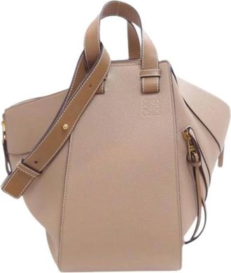 Loewe Sac &agrave; main en cuir doccasion - Femme - Pre-owned - Beige - Taille: ONE Size