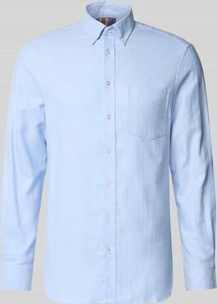 Christian Berg Regular Fit Freizeithemd mit Brusttasche