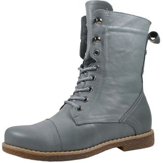 Andrea Conti Damen Stiefelette Leder Schn&uuml;rboot 0348760, Gr&ouml;&szlig;e:38 EU, Farbe:Grau