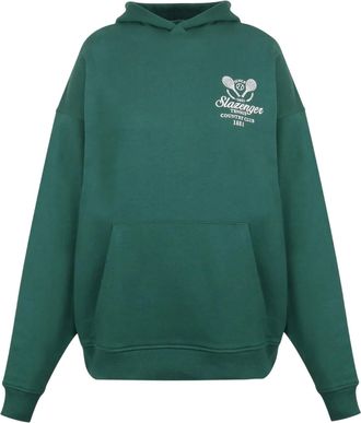 Slazenger Kapuzenpullover f&uuml;r Damen, &Uuml;berschnittene Schulter (Gr&uuml;n)