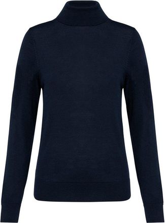Kariban Sweatshirt Merino-Damenpullover mit Rollkragen