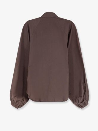 Closed Womens Cotton Shirt Brown