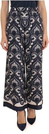 Max Mara Femme, Pantalons, Multicolore, Taille: 44 FR Wkdottico Soft trousers