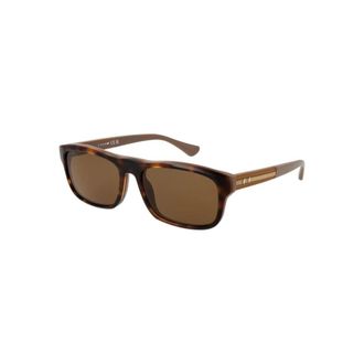 Web Eyewear Braune Rechteckige Sonnenbrille mit UV-Schutz - - Accessories - Herren - Braun - ONE SIZE