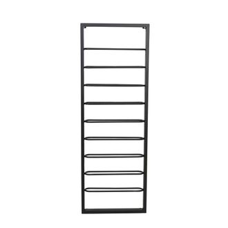 Light & Living Weinregal Amore - Schwarz - 9 Flaschen - Rechteck - Metall - Weinregal f&uuml;r Flaschen - Flaschenregal - Kellerregal - Regale - Flaschenhalter