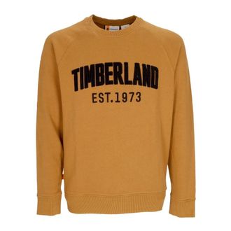 Timberland Modern Wash Rundhals-Sweatshirt - - Sweatshirts & Hoodies - Herren - Braun - S