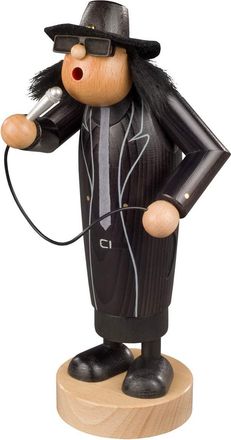 KWO Olbernhau Olbernhau Räuchermann Rocker, 24 cm