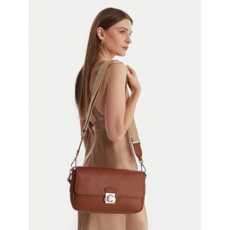 Coccinelle Handtasche Coccinelle U4K Coccinelle C-Me Lock E1 U4K 12 01 02 Braun