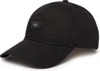 Calvin Klein Cap Monologo Woven Patch Bb Cap LV04D5077G Schwarz