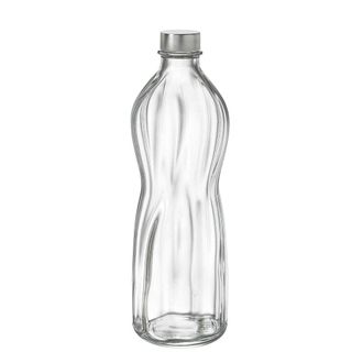 Bormioli Rocco Bormioli BOR190091 Aqua Bottle Lt.1, Stainless Steel