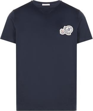 Moncler T-shirt uni en coton
