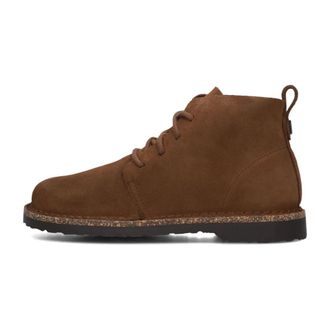 Birkenstock Braune Wildleder Schn&uuml;rstiefel Mitte - - Shoes - Damen - Braun - 40 EU