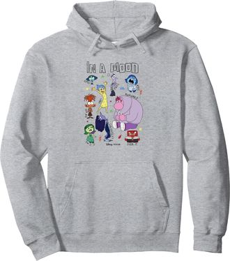 Disney Pixar Inside Out 2 In A Mood Pullover Hoodie
